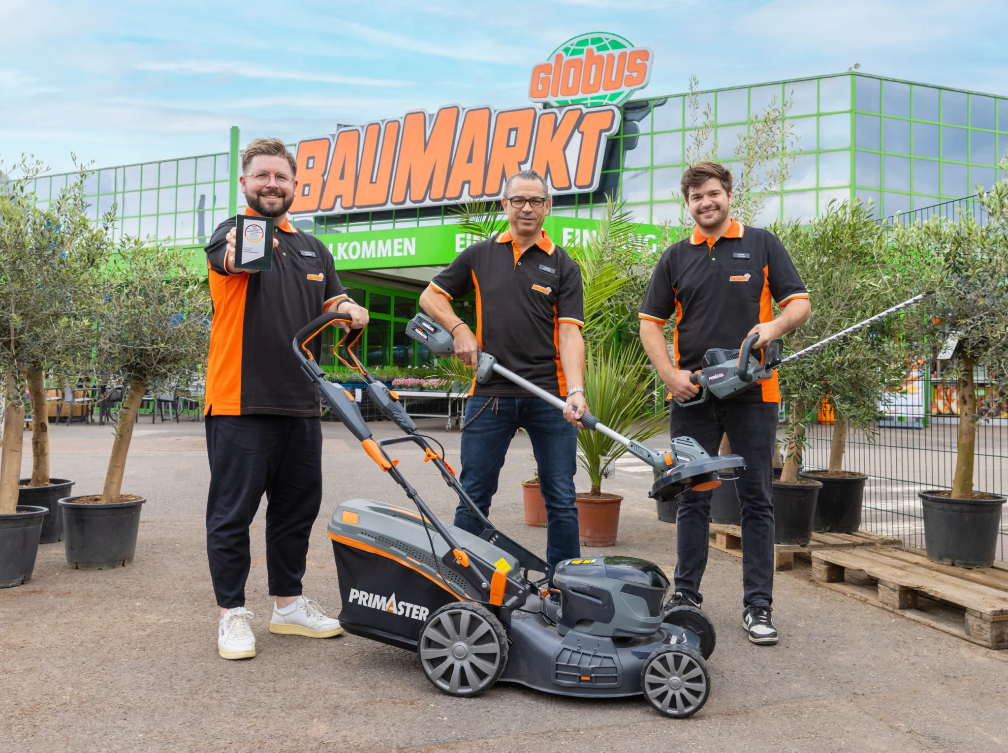 Primaster auf dem Siegertreppchen! | GLOBUS BAUMARKT