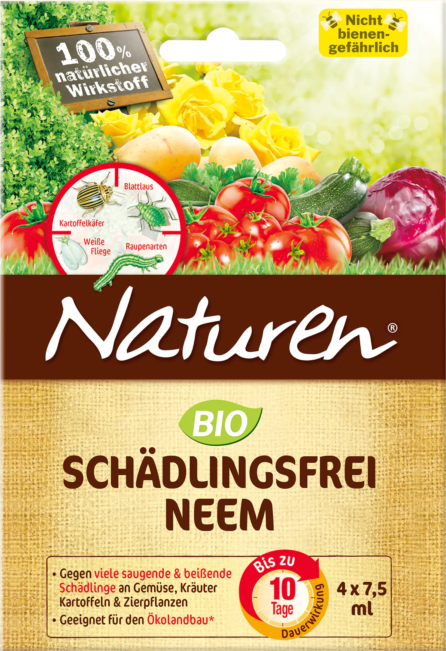 Naturen Bio Neem Schädlingsfrei 4 x 7,5 ml kaufen | Globus Baumarkt