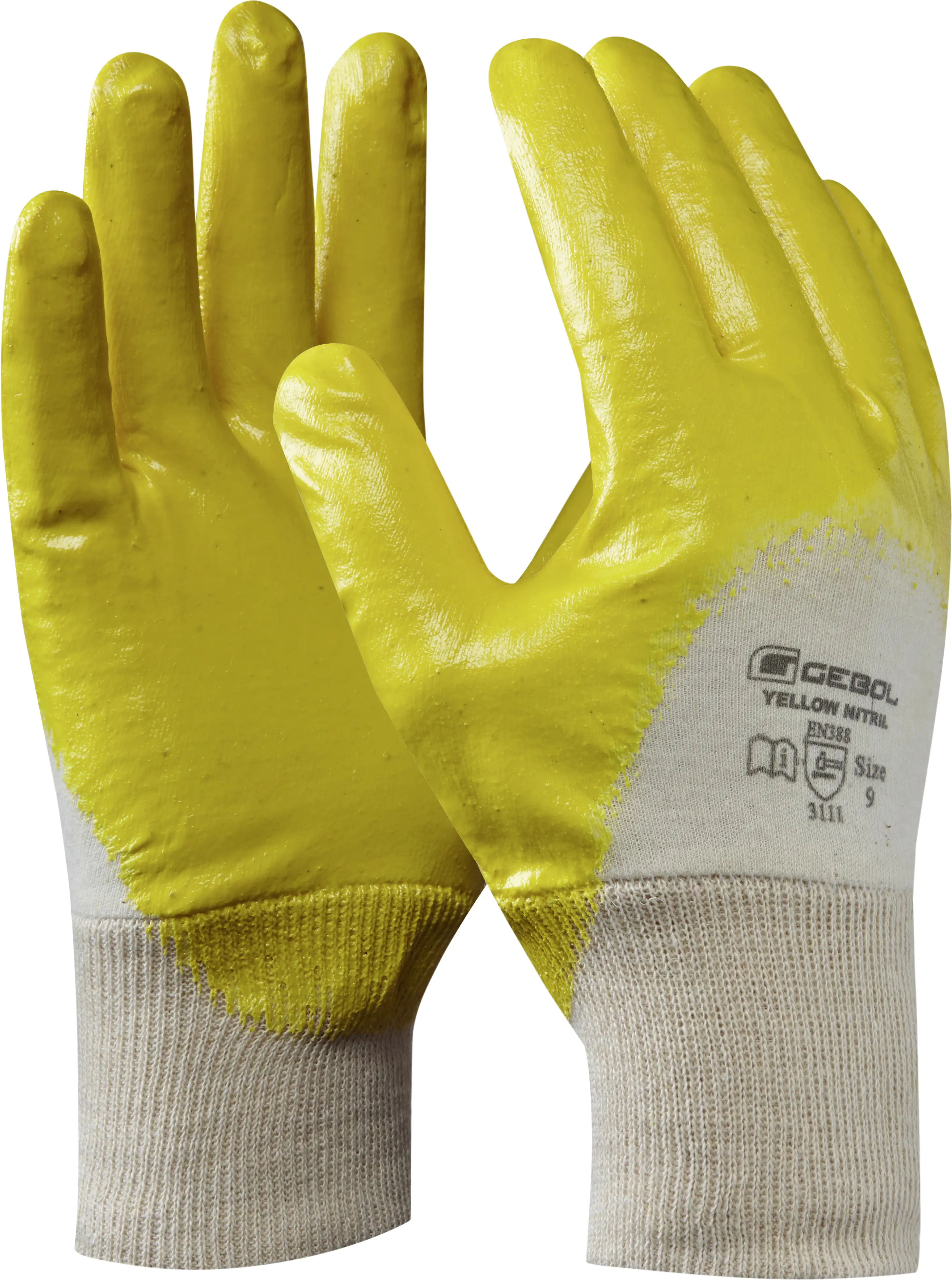 Gebol Handschuh Yellow Nitril gelb kaufen | Globus Baumarkt