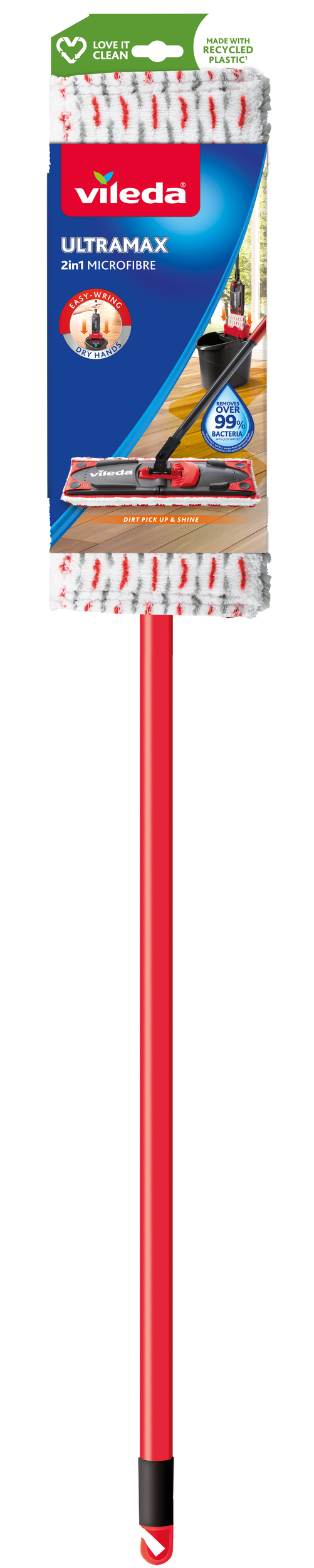 Vileda UltraMax 2 in 1 Komplett-Set inkl. Eimer, Wischer und Wischbezug ...