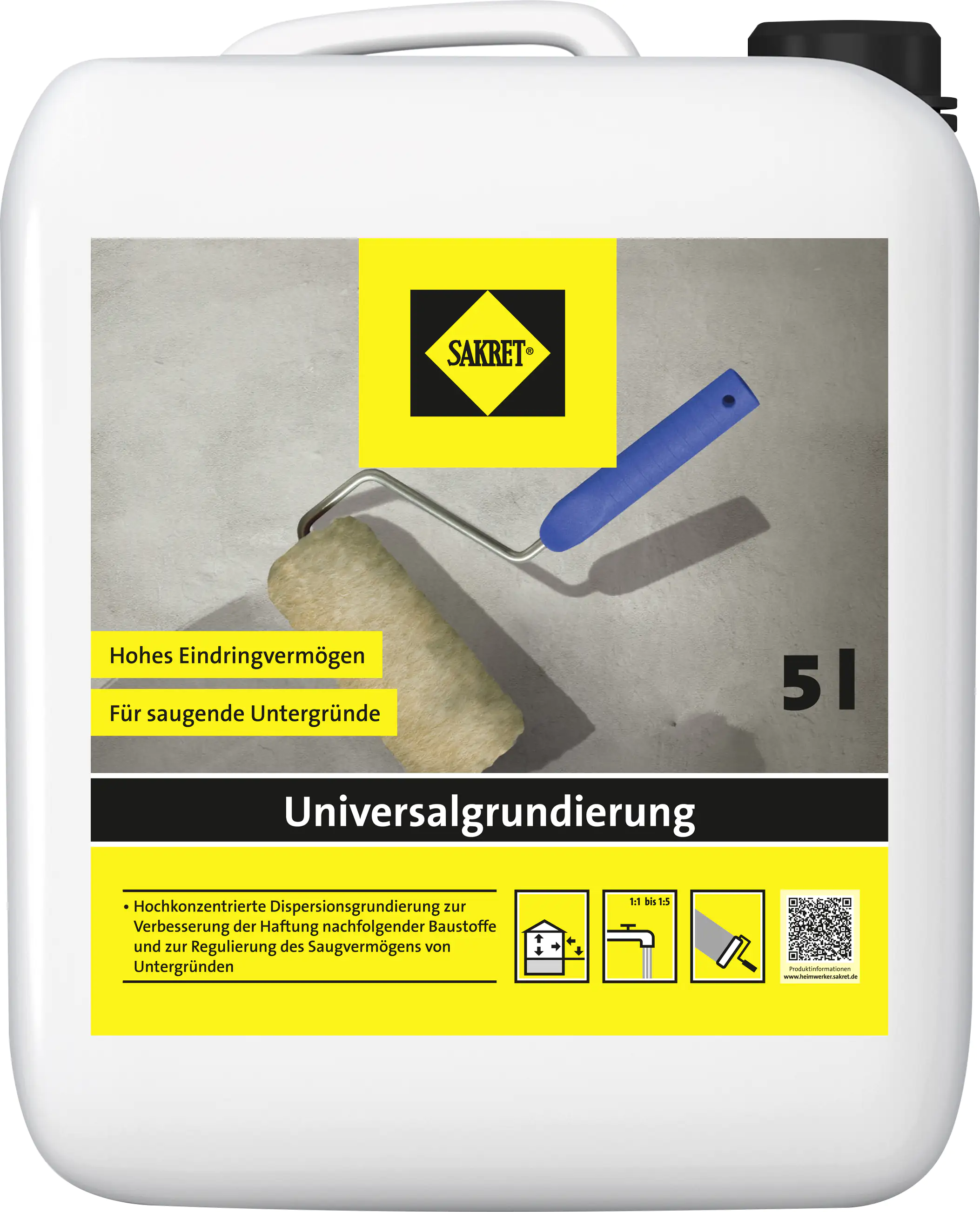 Sakret Universalgrundierung 5 l kaufen | Globus Baumarkt