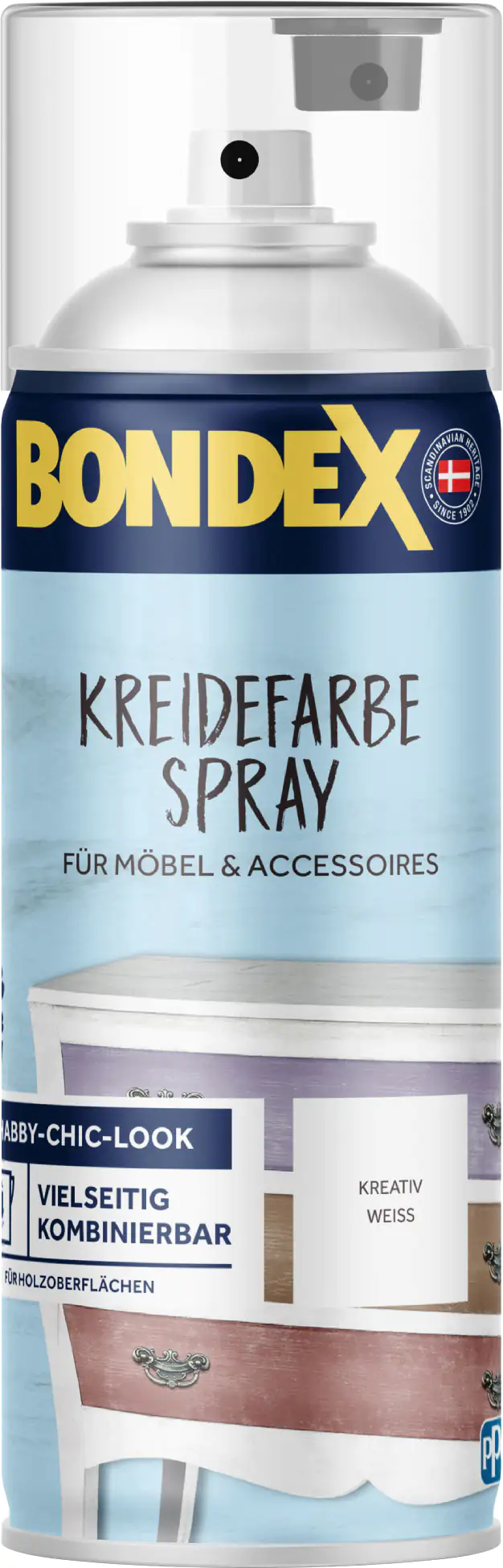 Bondex Kreidefarbe Spray 400 ml kreativ weiß kaufen | Globus Baumarkt