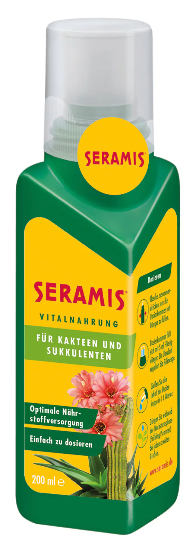 Seramis Vitalnahrung für Kakteen und Sukkulenten 200 ml kaufen | Globus ...