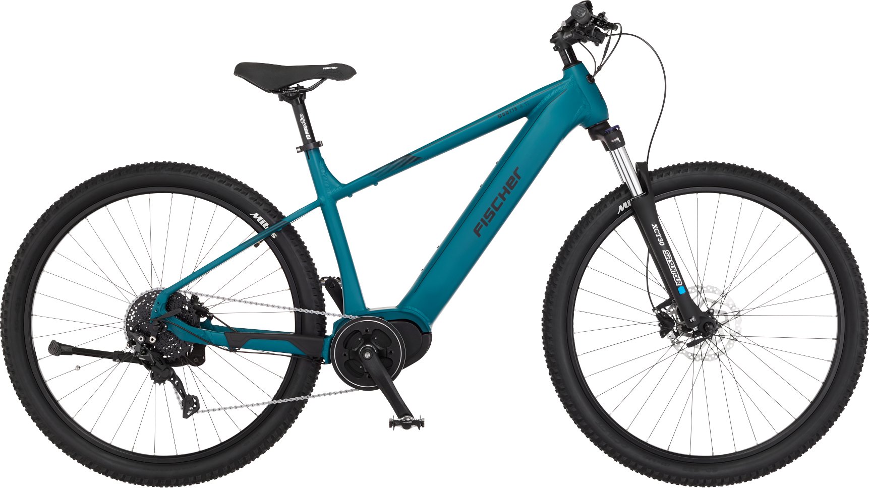 Fischer E-Bike MTB Montis 4.1i 29 Zoll 10-Gang 630 Wh eisdunkeltürkis ...