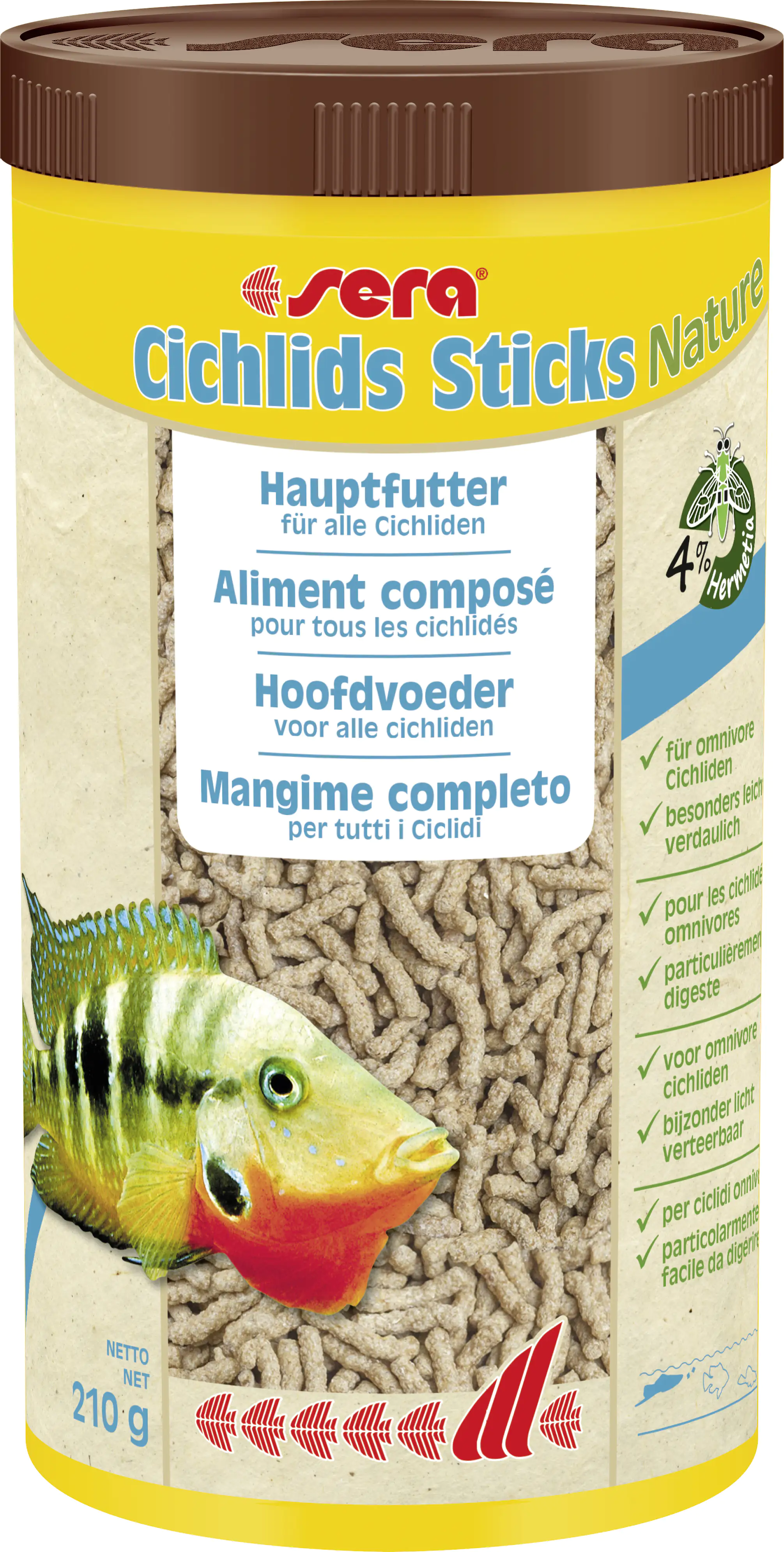 Sera Fischfutter Cichlids Sticks 1 L kaufen | Globus Baumarkt