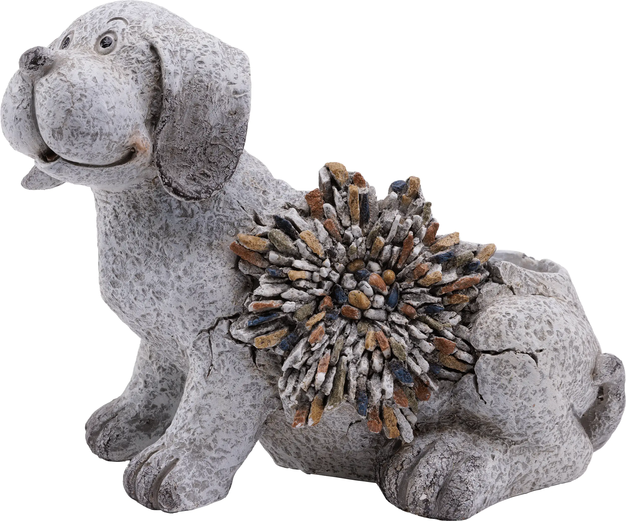 TrendLine Deko Pflanztopf Hund 32 x 22 x 25 cm grau kaufen | Globus ...