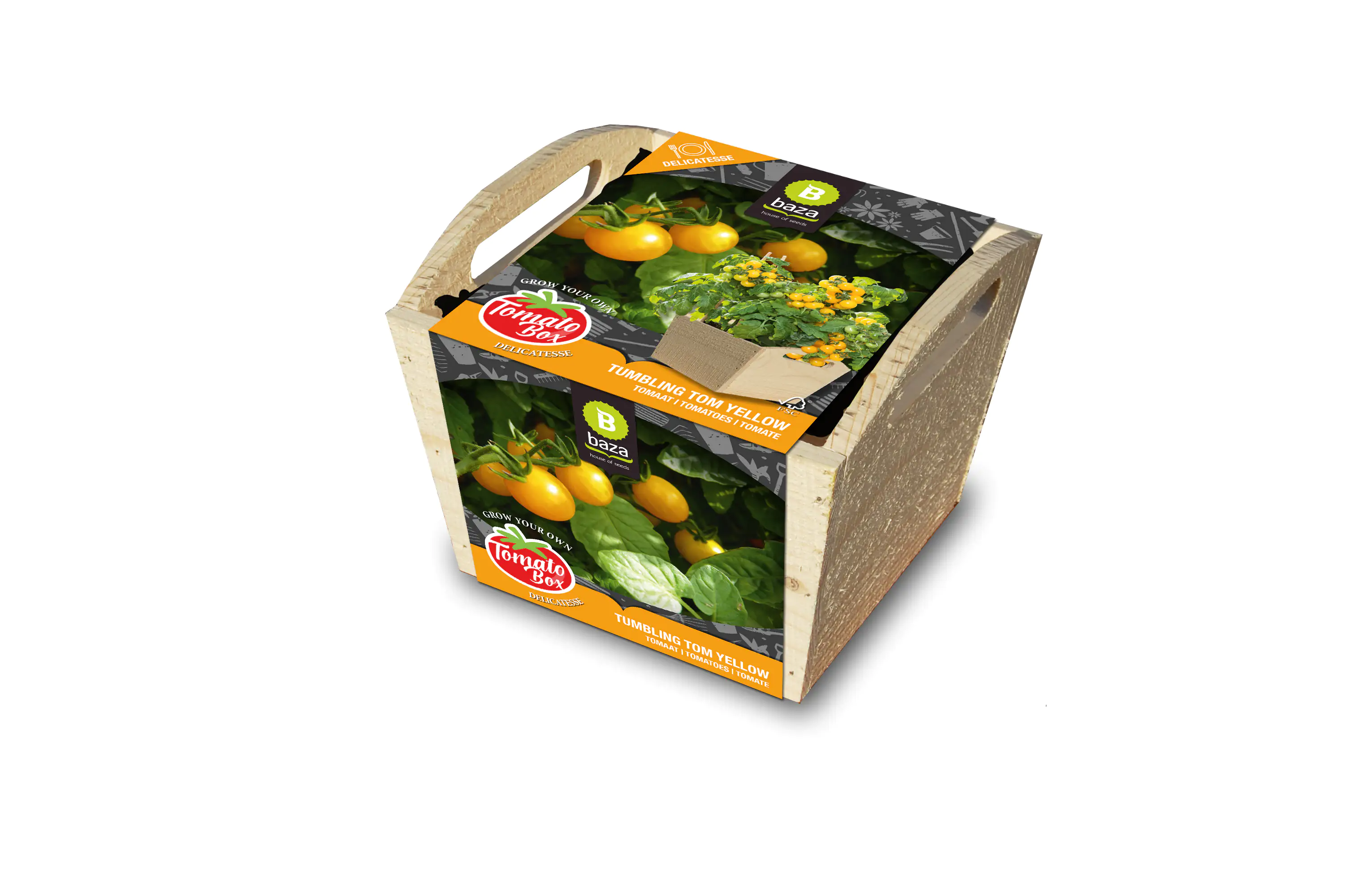 Baza Seeds Tomato Box Tumbling Tom gelb Tomate kaufen | Globus Baumarkt