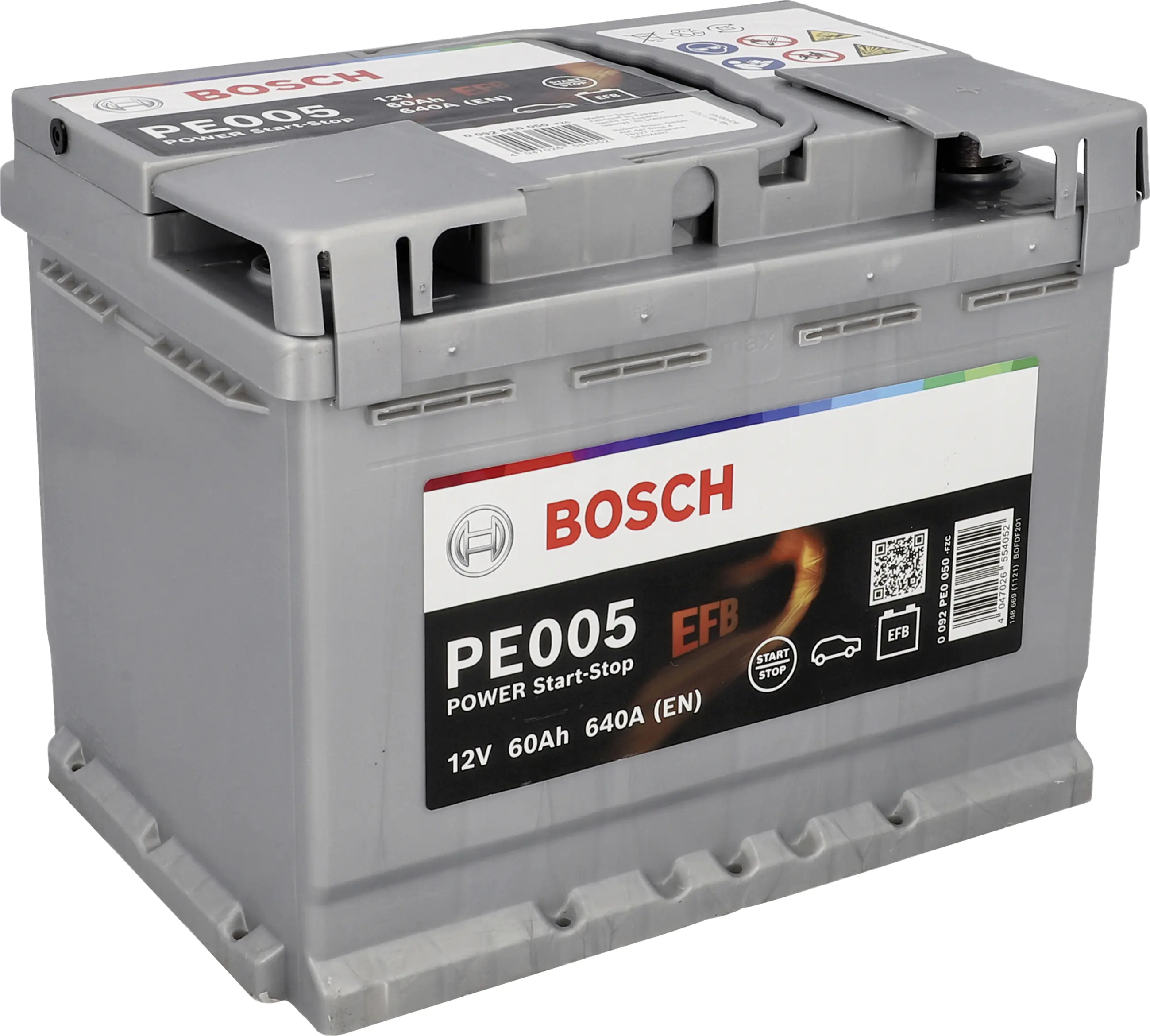 Bosch Starterbatterie EFB 60Ah 640A PowerLine kaufen | Globus Baumarkt