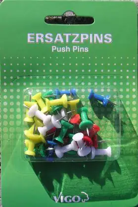 Vigo Pins für Pinn- und Magnettafeln 25er Pack, bunt kaufen | Globus ...