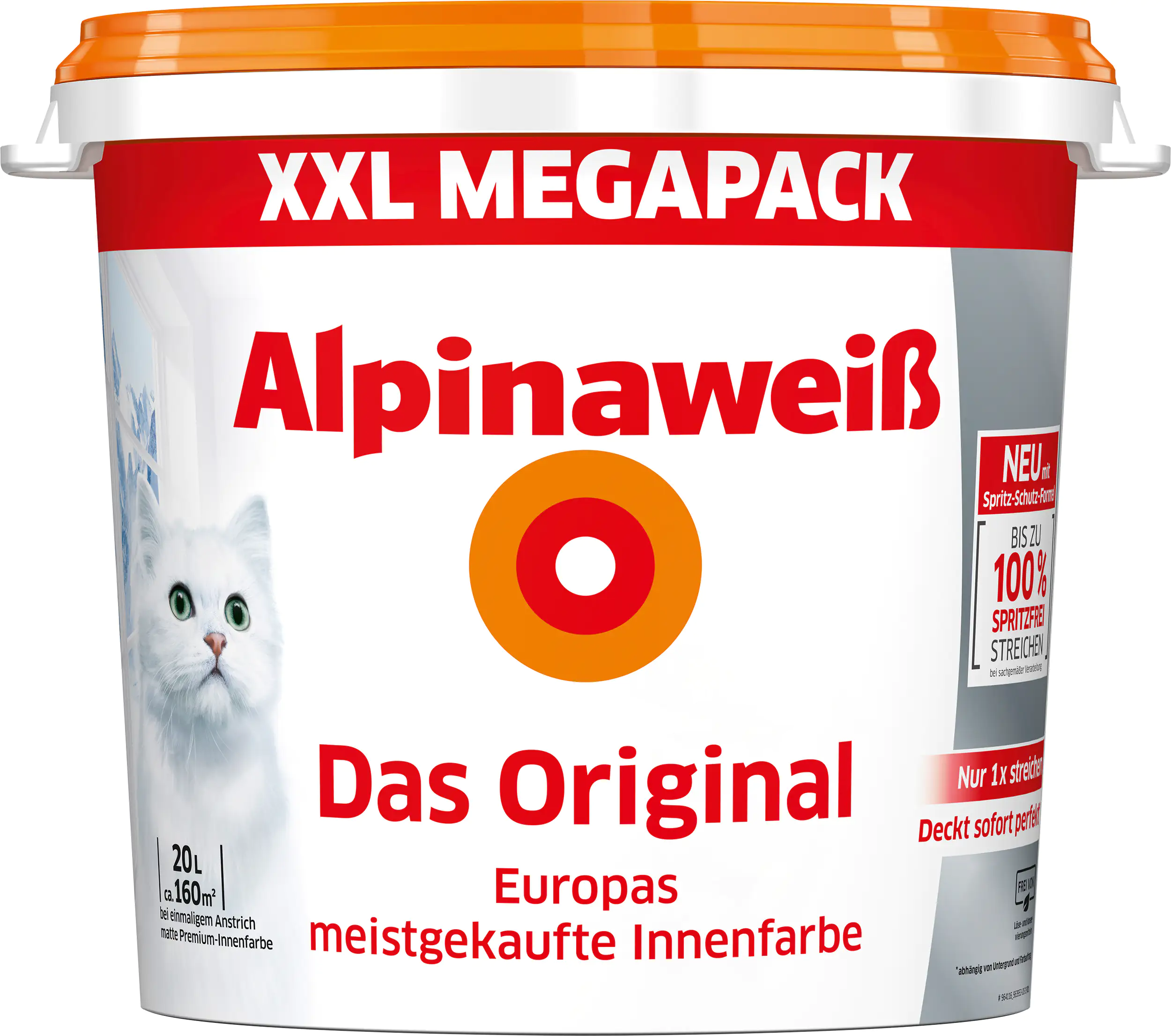 Alpinaweiß Das Original XXL 20 L weiß matt kaufen | Globus Baumarkt