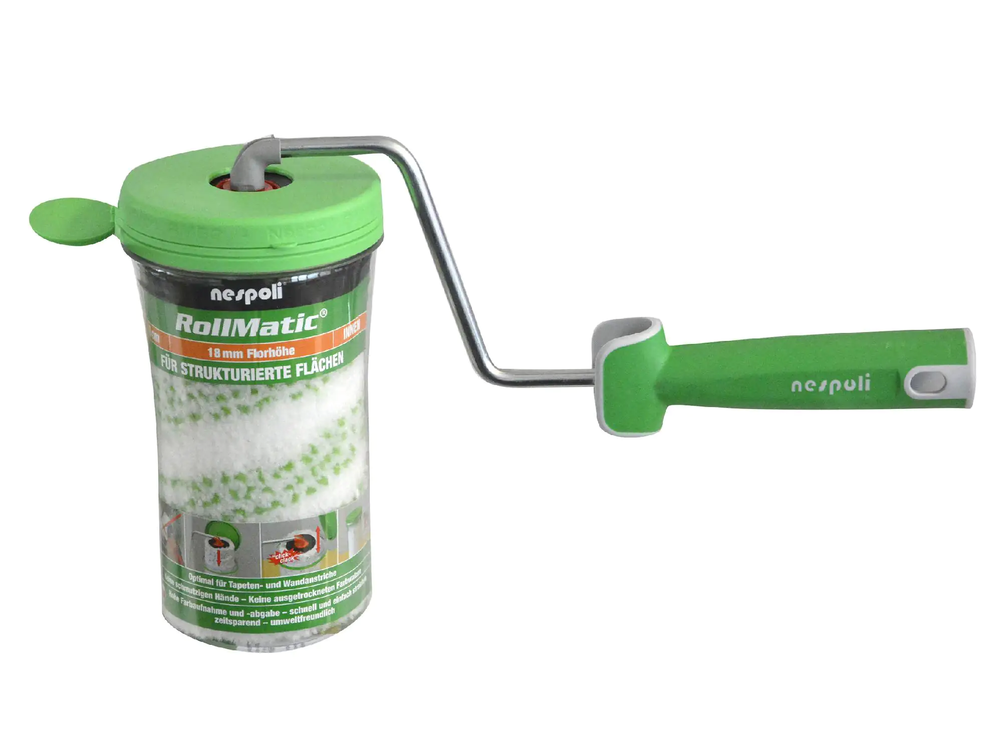 Nespoli Farbroller Rollmatic mit Box 18 cm, 18 mm kaufen | Globus Baumarkt