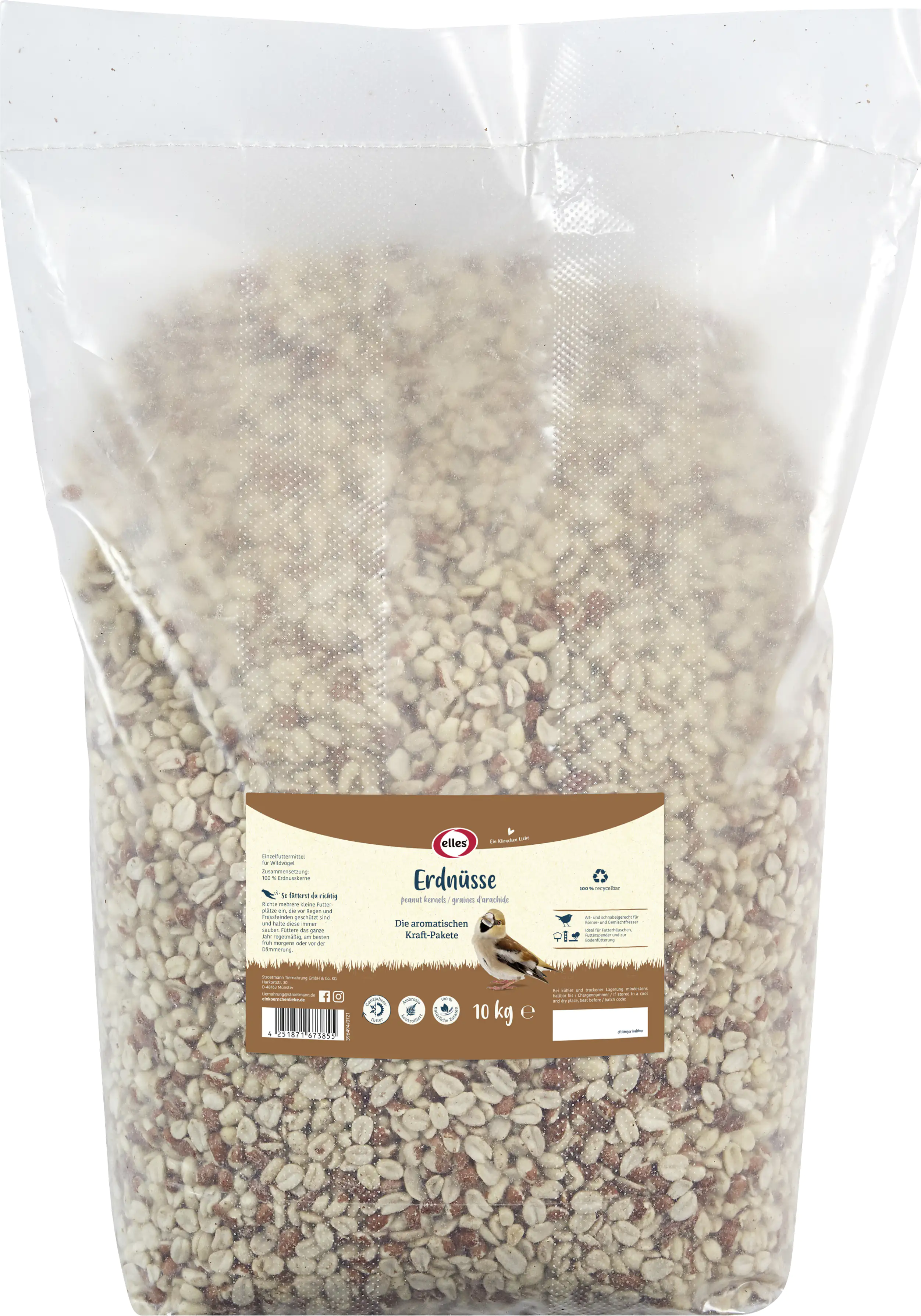 Elles Wildvogelfutter Erdnusskerne 10 kg kaufen | Globus Baumarkt Elles Wildvogelfutter Erdnusskerne 10 kg kaufen | Globus Baumarkt