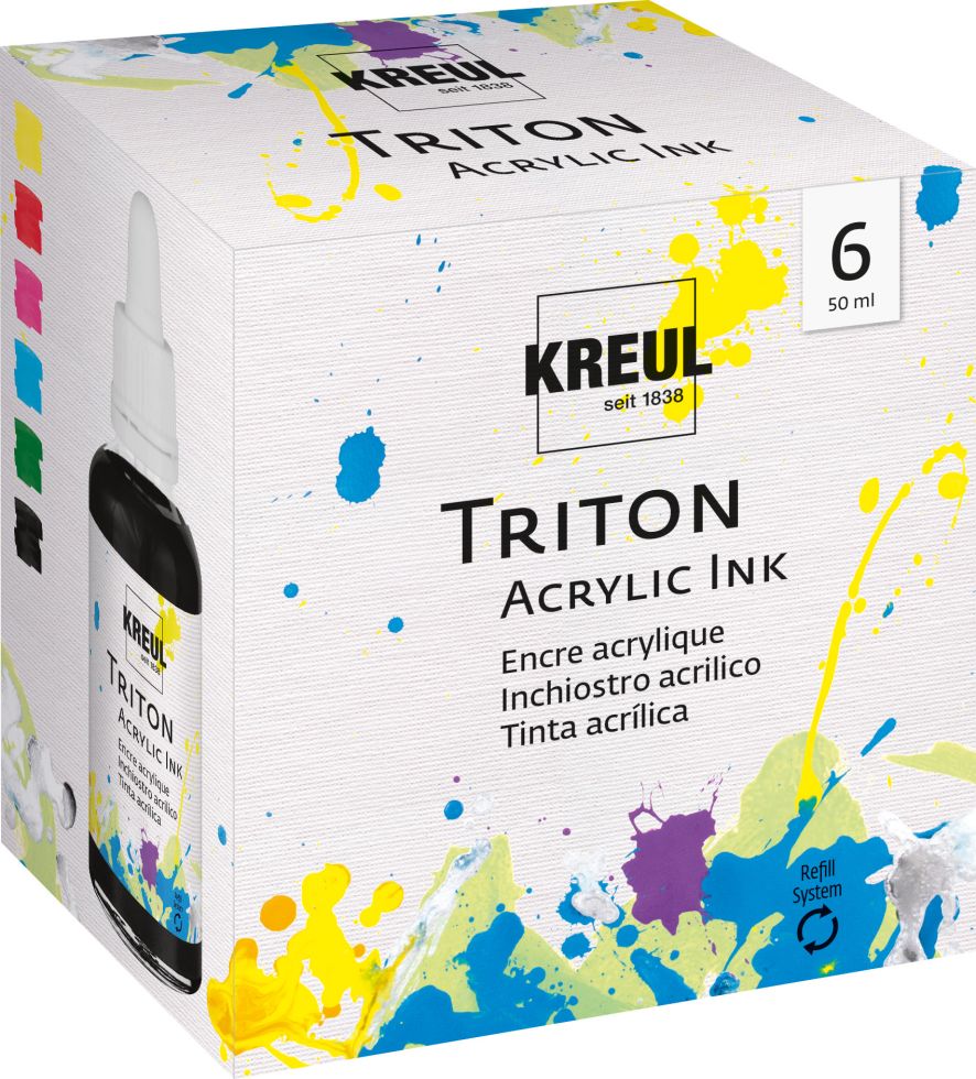 Kreul Triton Acrylic Ink 50 ml 6er Set kaufen | Globus Baumarkt