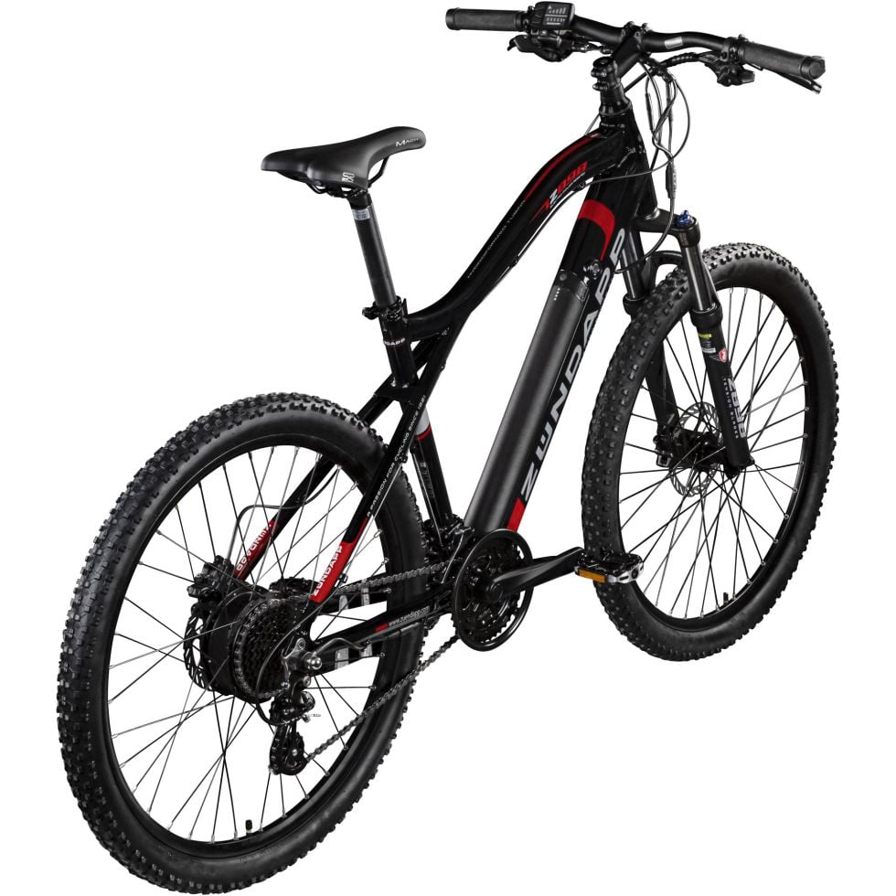 Zündapp E-Bike MTB Z898 27,5 Zoll RH 48cm 10-Gang Deore, 540 Wh schwarz rot kaufen | Globus Baumarkt