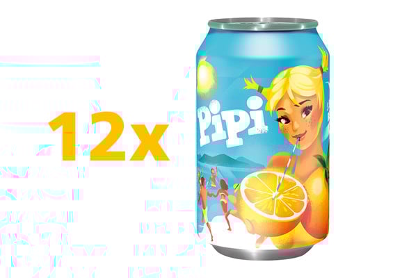Pipi Orangen-Limonade Dose 12 x 0,33 l EINWEG kaufen | Globus Baumarkt