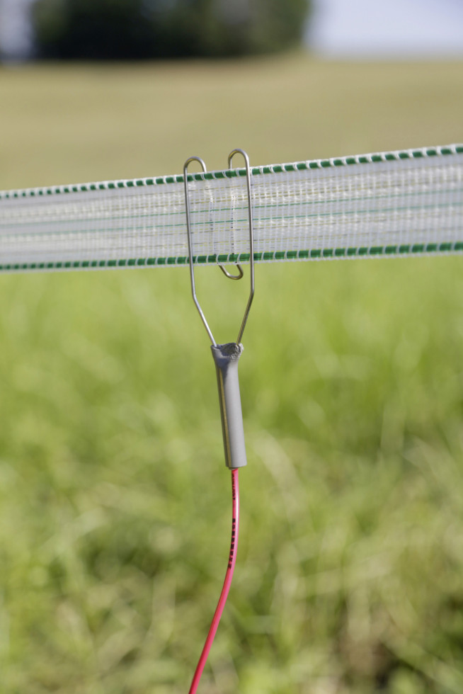 Kerbl Zaunanschlußkabel mit Herzklemme Kabellänge 125 cm kaufen ...