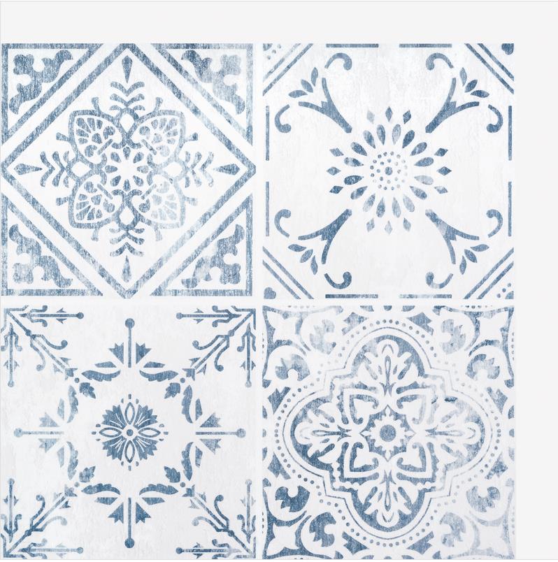 d-c-fix Kunststoffwandfliesen Wall Tiles, Vintage Style, 30,5x30,5 cm ...