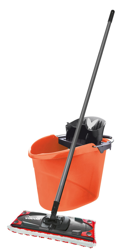 Vileda UltraMax 2 in 1 Colors Komplett-Set inkl. Eimer, Wischer und ...