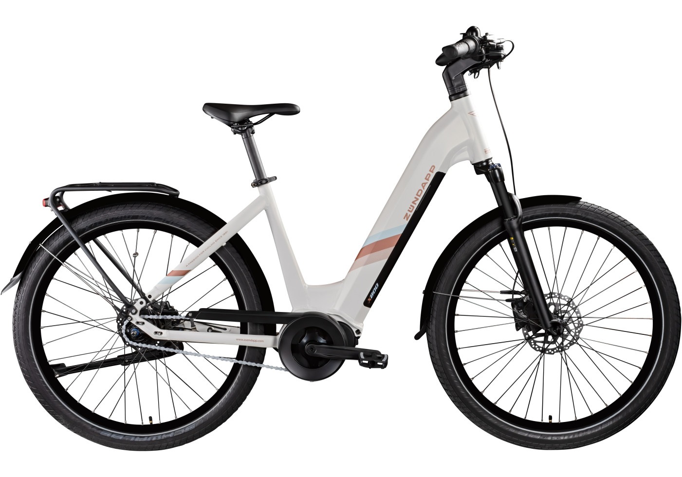 Zündapp E-Bike City X800 27,5 Zoll 7-Gang 550 Wh antique white kaufen ...