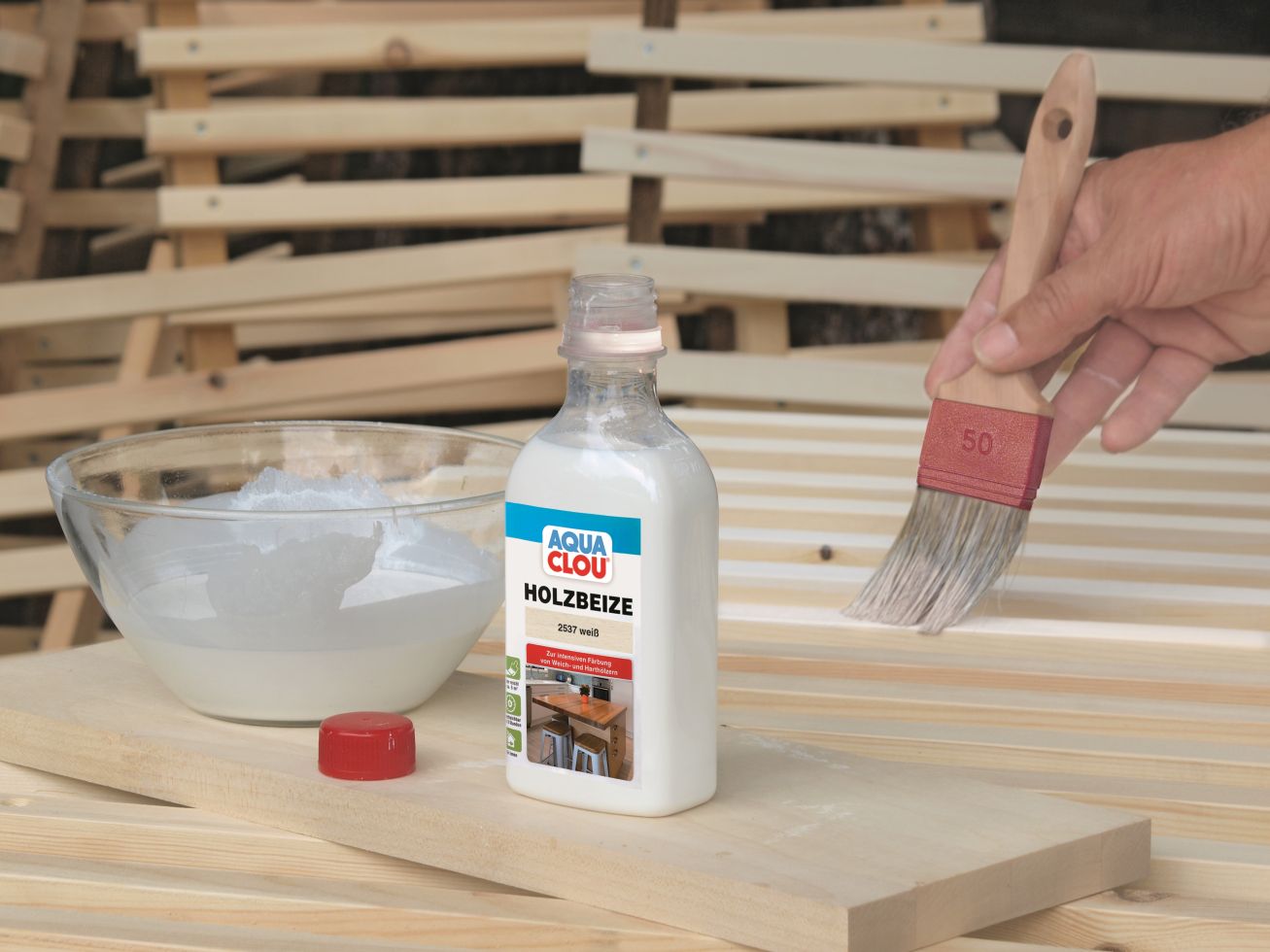 Aqua Clou Holzbeize 250 ml buche kaufen | Globus Baumarkt
