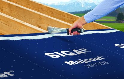 Siga Unterdeckbahn Majcoat 250 SOB 50 x 1,5 m = 75 m² schwarz kaufen ...