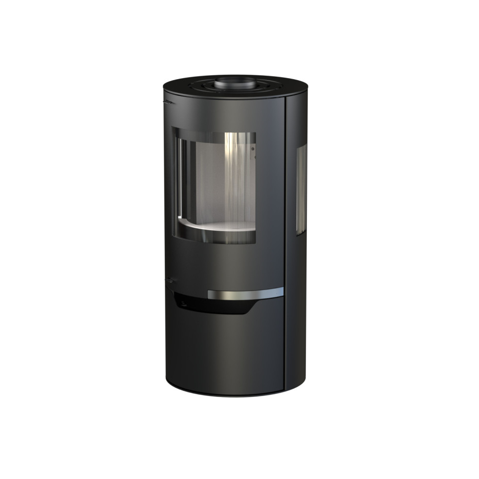 Thermia Kaminofen Hiron Trio Stahl schwarz 6 kW kaufen | Globus Baumarkt