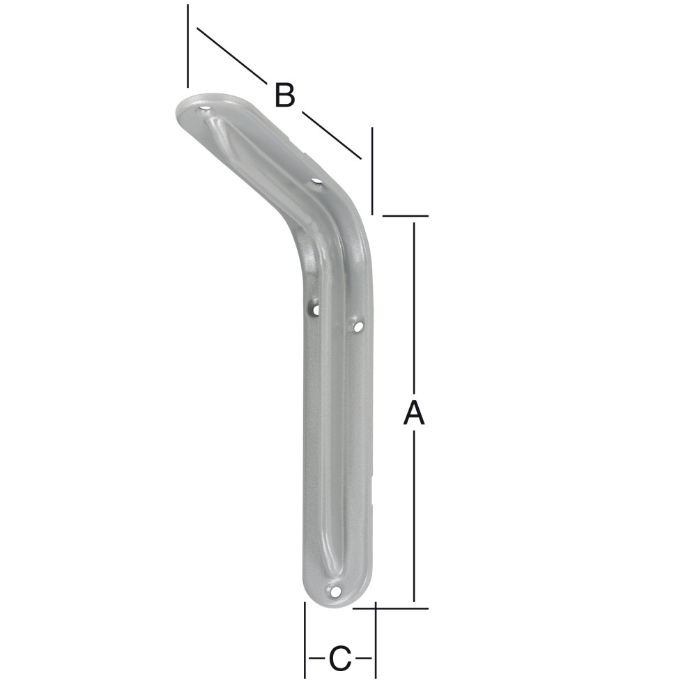 Vormann Format-Standard-Konsolen titangrau 14.5 x 10 cm kaufen | Globus ...