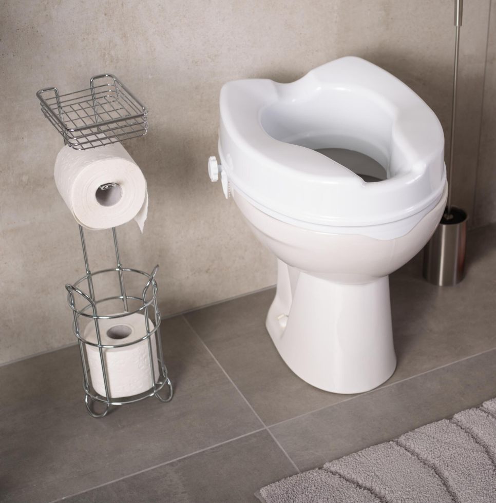 Ridder WC-Sitzerhöhung Sam ca. 10 cm, weiß, ohne Deckel, PP kaufen ...