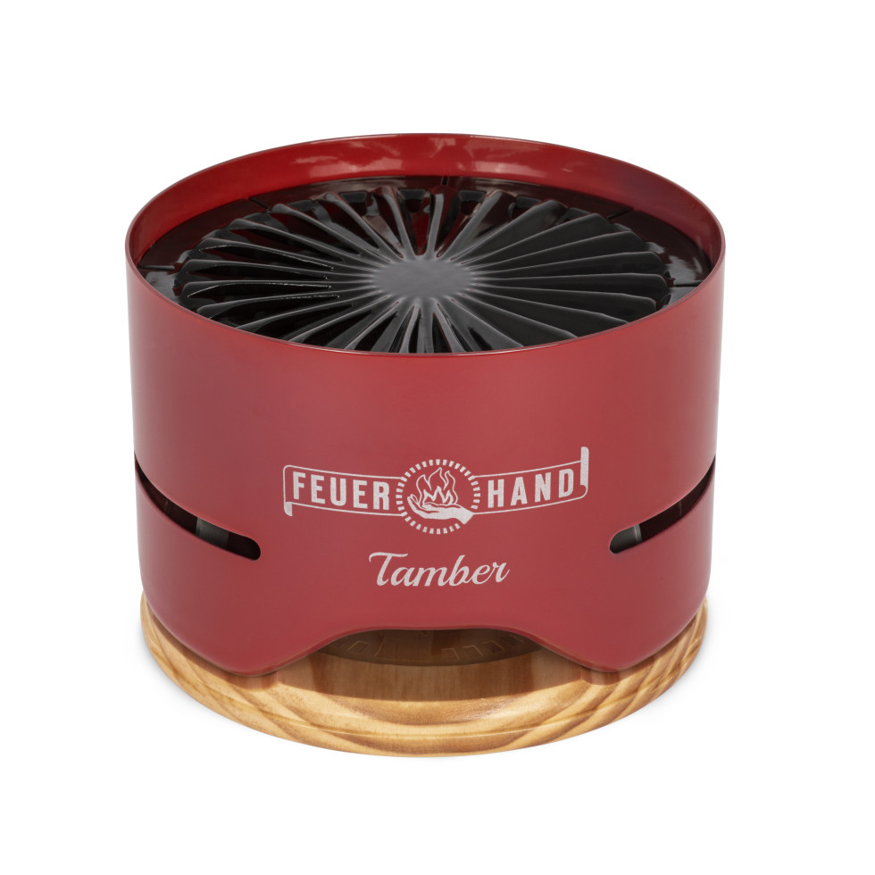 Feuerhand Tischgrill Tamber ruby red kaufen | Globus Baumarkt