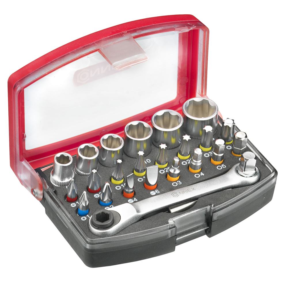 Connex Bit-Set mit Ratsche 25-teilig inkl. Ratsche kaufen | Globus Baumarkt