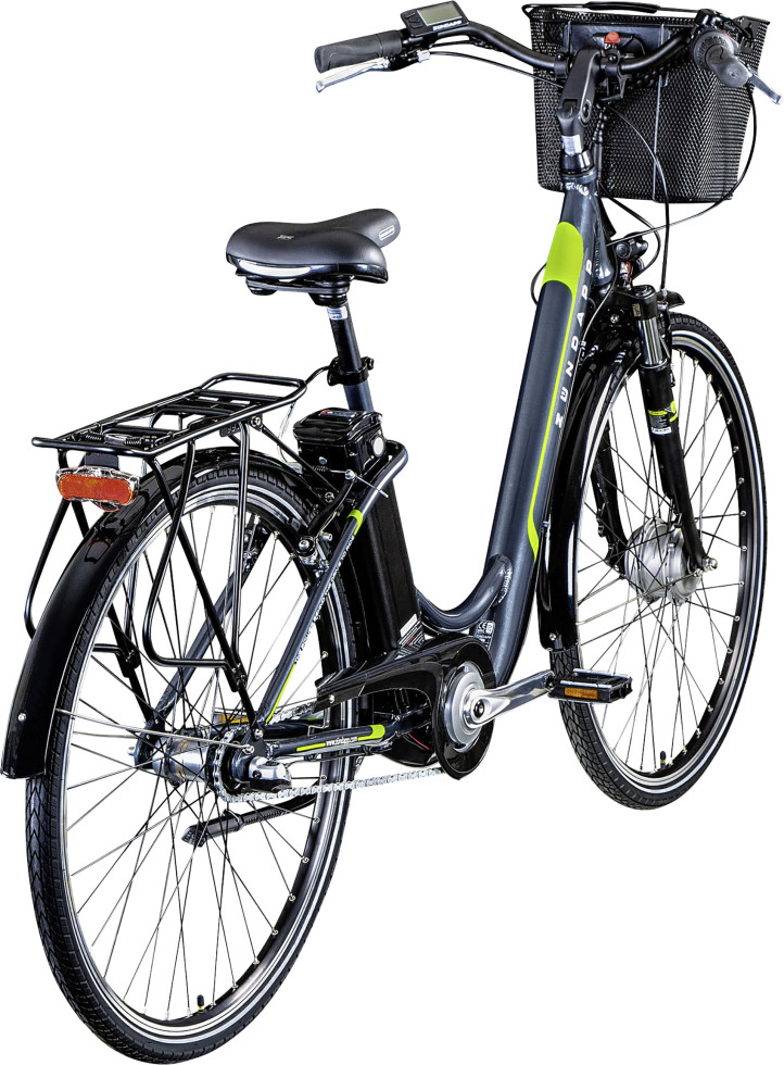 Zündapp E-Bike City Z510 700c 28 Zoll 3-Gang 374 Wh grau grün kaufen | Globus Baumarkt