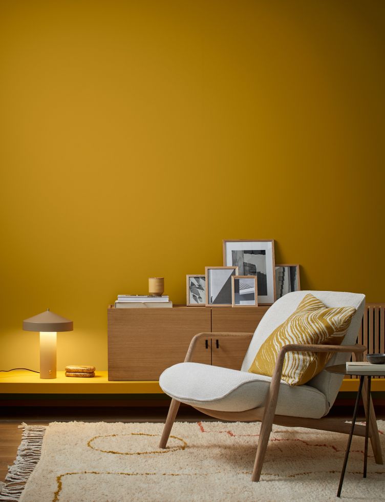 Alpina Pure Farben Wandfarbe ockergelb 2,5 L kaufen | Globus Baumarkt