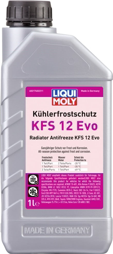 Liqui Moly Kühlerfrostschutz KFS 12 Evo 1L kaufen | Globus Baumarkt
