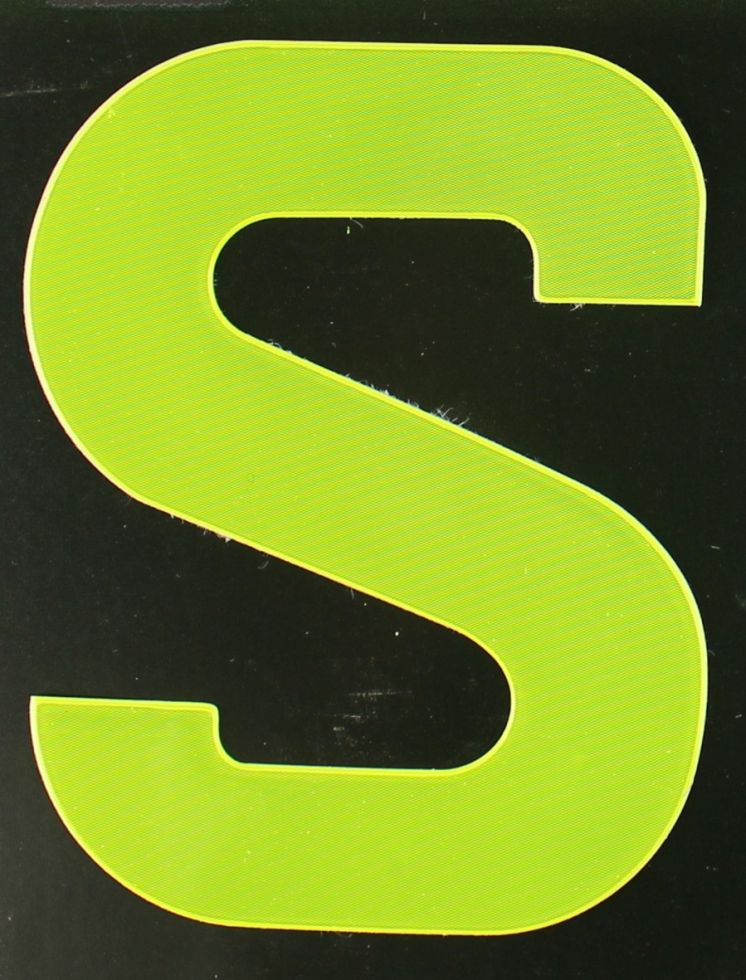 Conacord Reflektierender Klebebuchstabe S gelb "S" kaufen | Globus Baumarkt