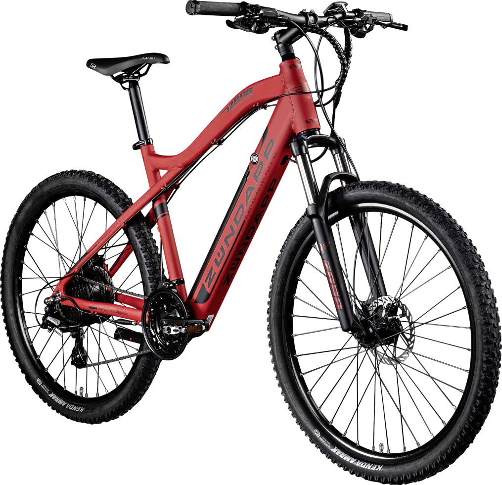 Zündapp E-Bike MTB Z898 (27,5 Zoll) 69,85 cm RH 48 cm 24-Gang 504 Wh ...