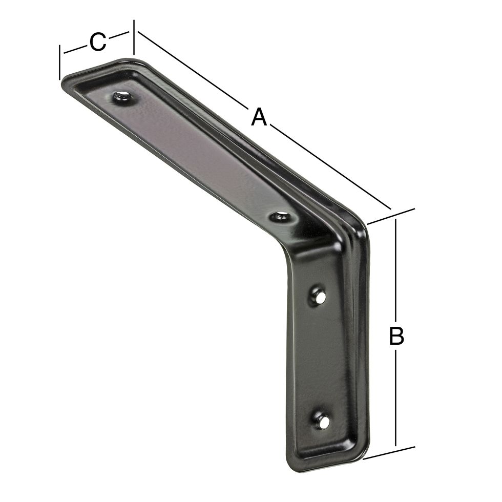Vormann 3F-Konsolen schwarz 23.5 x 16 cm kaufen | Globus Baumarkt