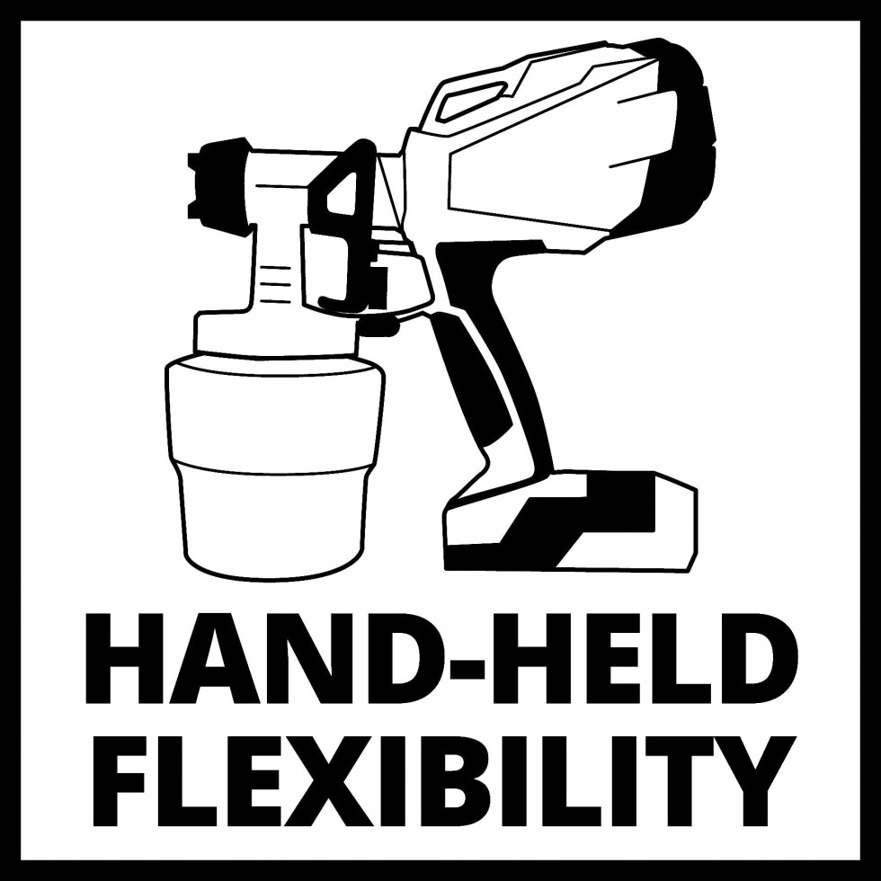 Einhell Akku-Farbsprühsystem TC-SY 18/60 Li Solo 18 V kaufen | Globus Baumarkt