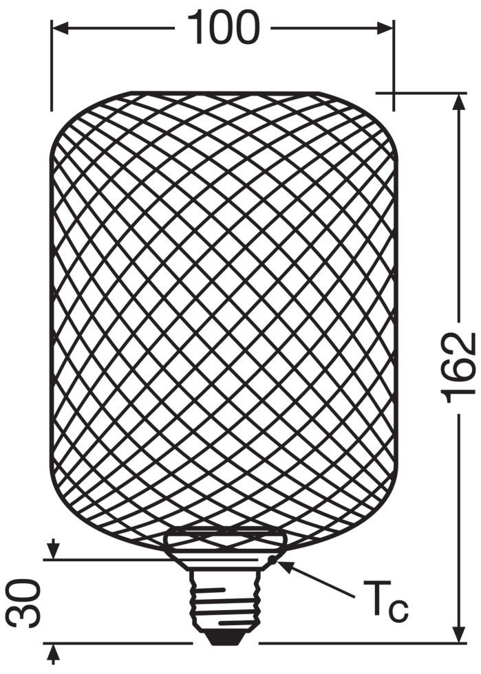 Osram LED Leuchtmittel Decor Flat Square 100 schwarz 3,5W 827 matt E27 Non-DIM kaufen | Globus ...