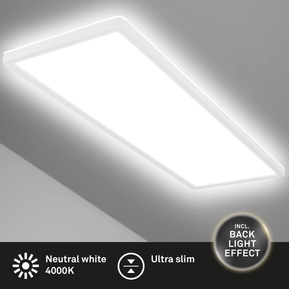 Briloner LED Panel Slim 58 cm, weiß, ultraflach kaufen | Globus Baumarkt