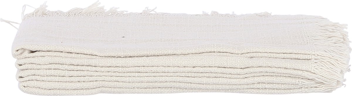 Mica Serviette Xavie off white 40 x 40 cm kaufen | Globus Baumarkt