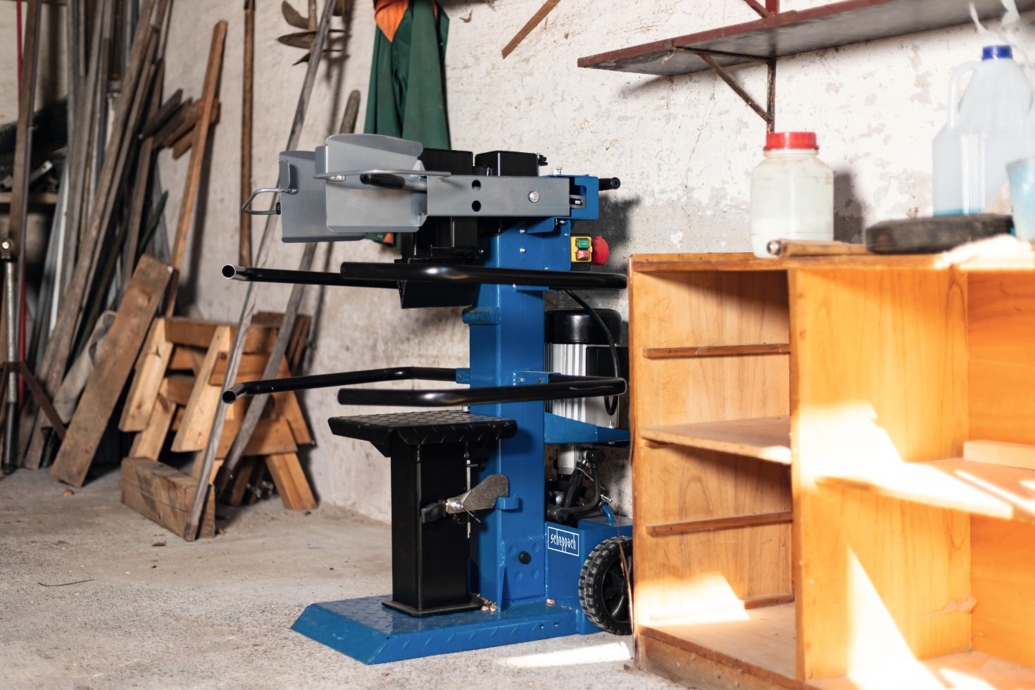Scheppach Holzspalter Compact 8 t 3500 W kaufen | Globus Baumarkt