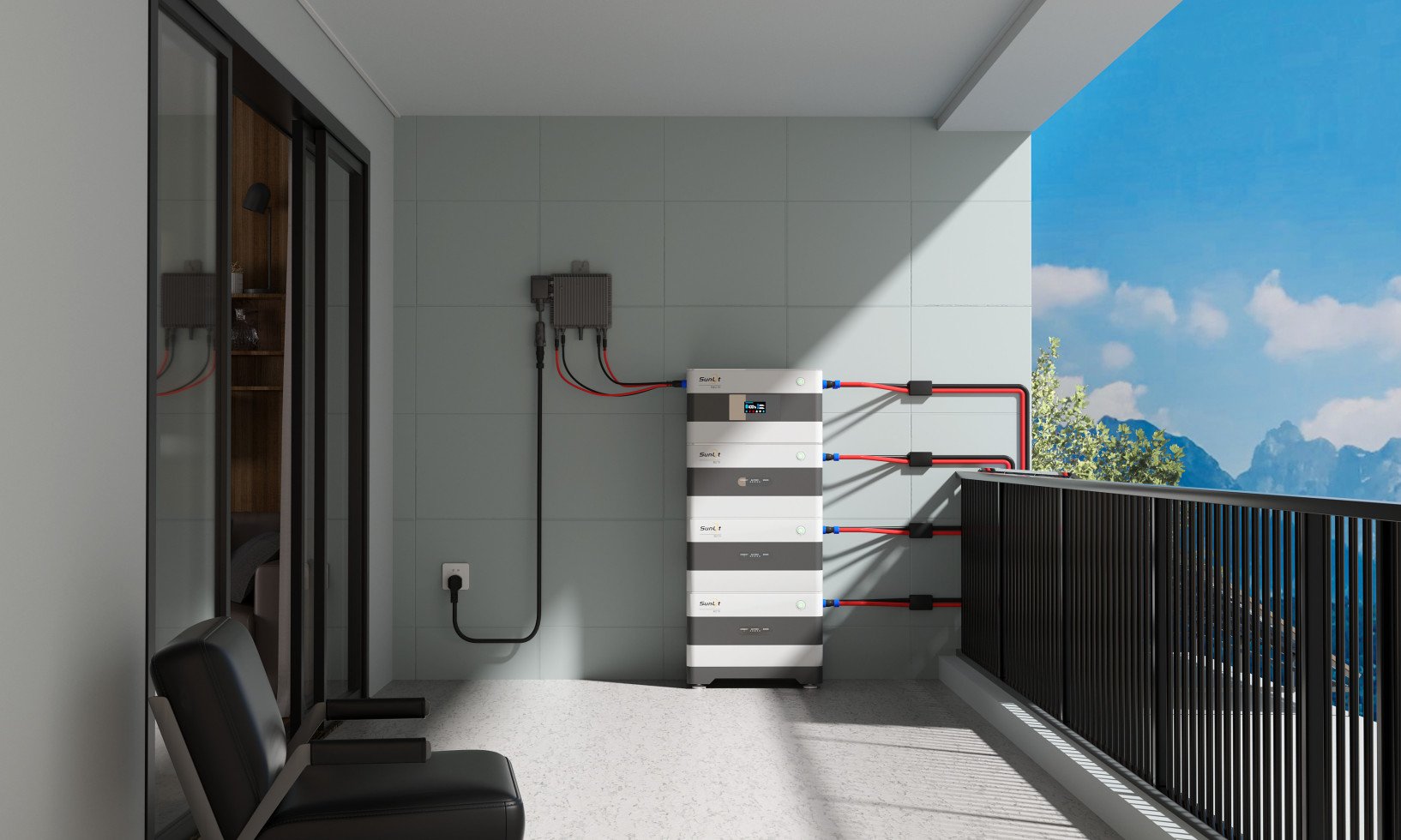 Sunlit Zusatz Speicher für Balkonkraftwerk B215 2150 Wh kaufen | Globus ...