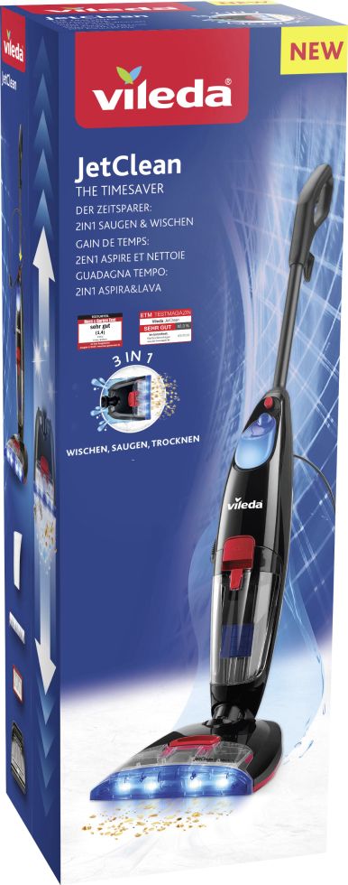 Wunderbar Vileda Jetclean 3in1 Test Bild