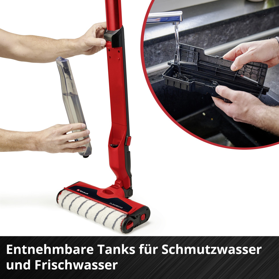 Einhell Expert Akku-Hartbodenreiniger CLEANEXXO Solo 18 V kaufen ...