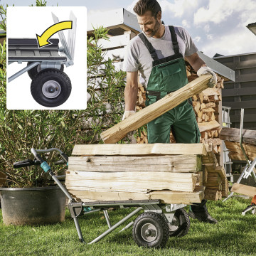 Wolfcraft Transportsystem TS 2500 klappbare Sackkarre & Schubwagen ...