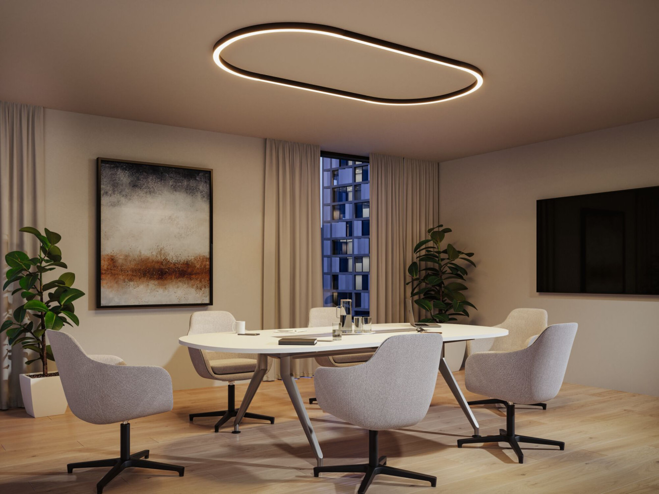 Paulmann Lichtleiste Linion Bogen 90 Grad 3,5W Kunststoff schwarz ...