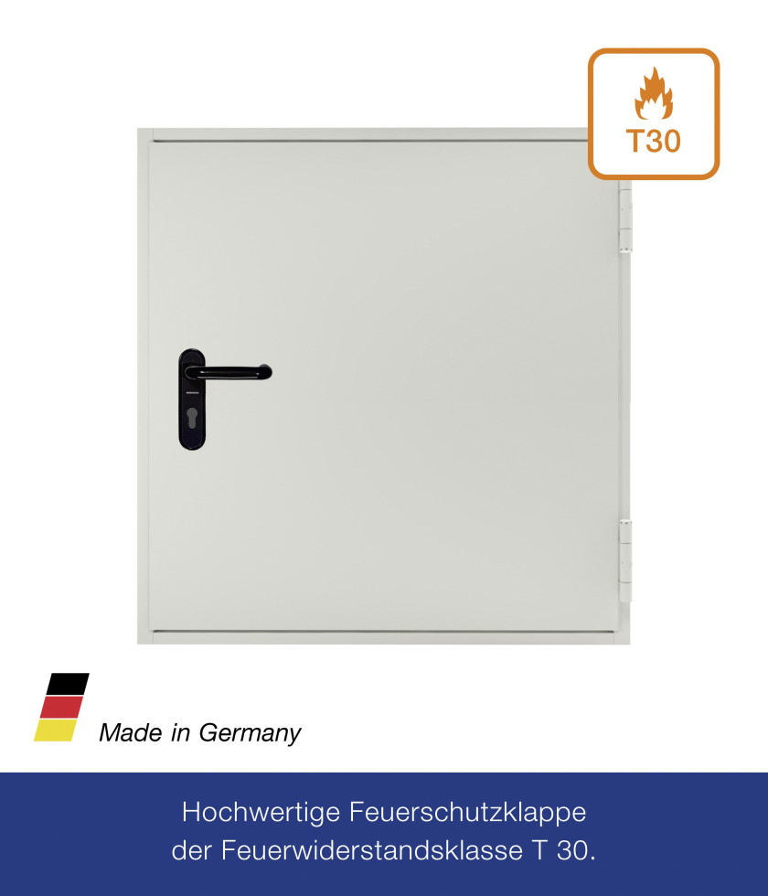 Hörmann Brandschutzklappe T30-H8-5 verzinkt 87,5 x 125 cm Links/Rechts kaufen | Globus Baumarkt