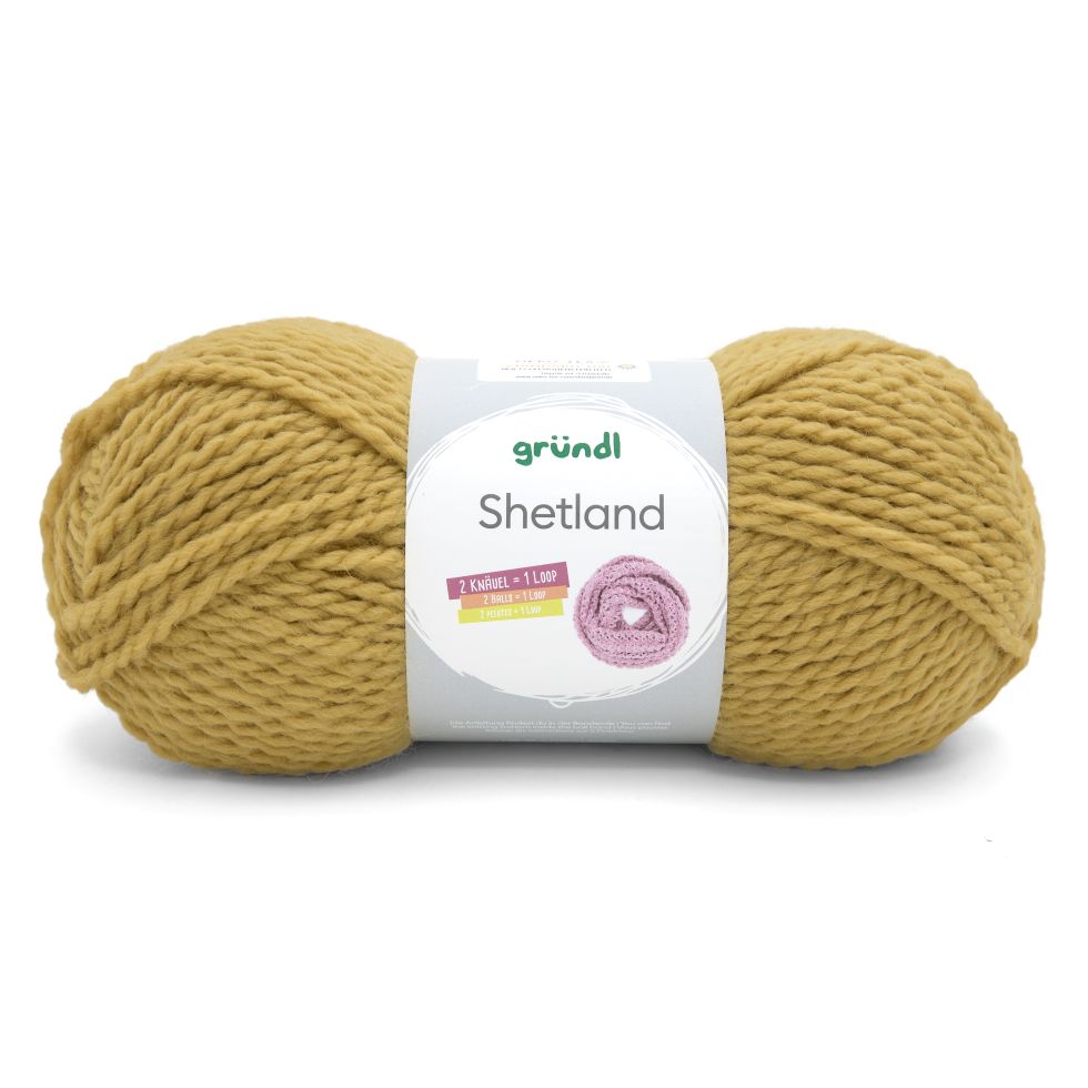 Gründl Wolle Shetland,100 g, curry kaufen | Globus Baumarkt