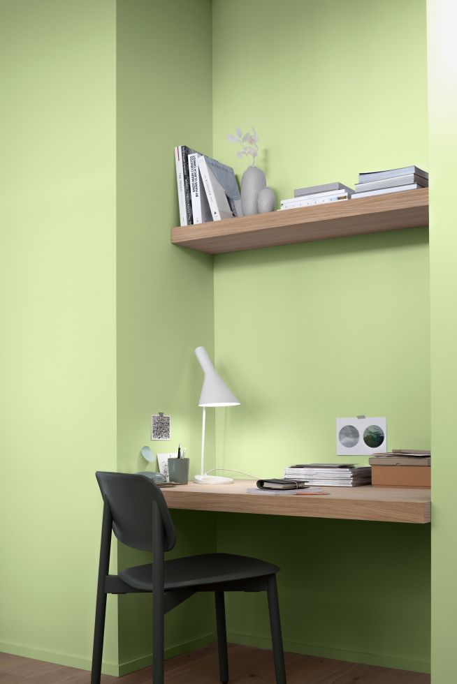 Alpina Pure Farben Wandfarbe frühlingsgrün 2,5 L kaufen | Globus Baumarkt