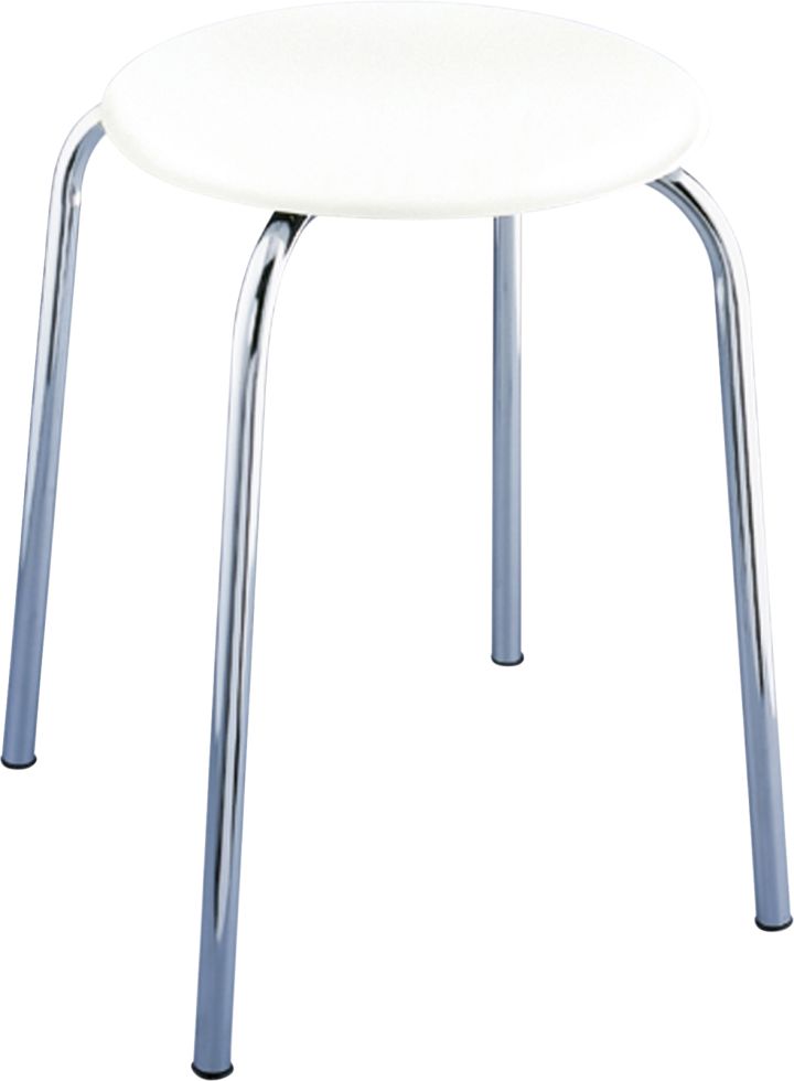 Wenko Badhocker Livorno weiß, chrom kaufen | Globus Baumarkt